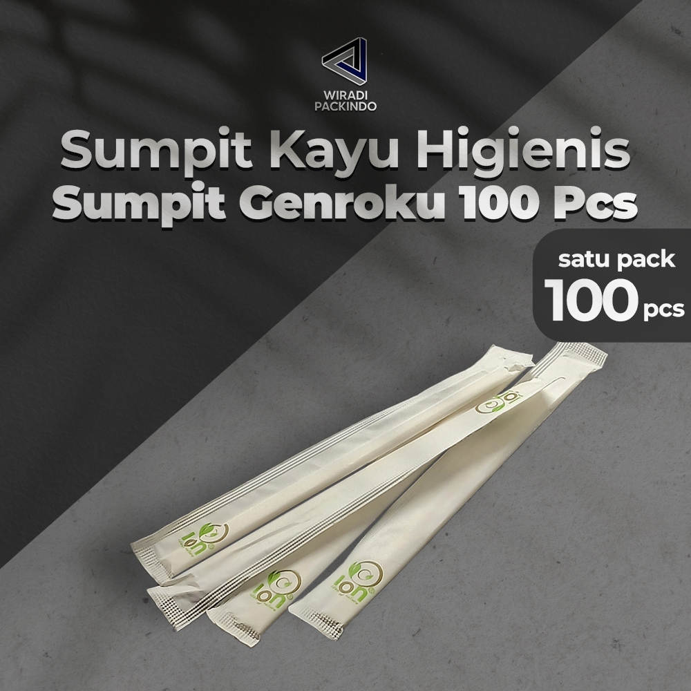 Jual CHOPSTICK STERIL BUNGKUS ION HIGH QUALITY / SUMPIT KAYU GENROKU ...