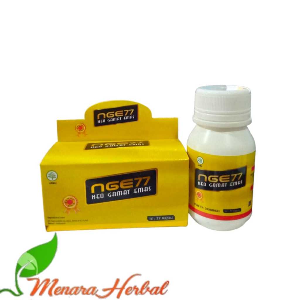 Jual Neo Gamat Emas NGE 77 Kapsul Gamat ORIGINAL | Shopee Indonesia