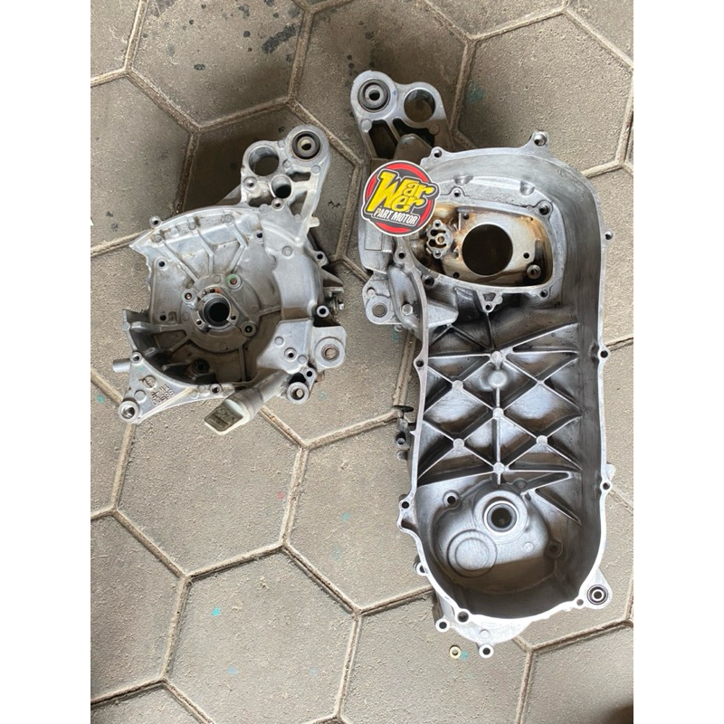 Jual Crankcase kalter kiri kanan - Krengkes L R Set Yamaha Lexy lexi ...