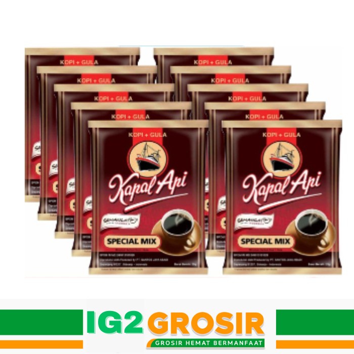 Jual Kapal Api MIX 1 Renceng isi 10 Bungkus Terlaris Murah Promo ...