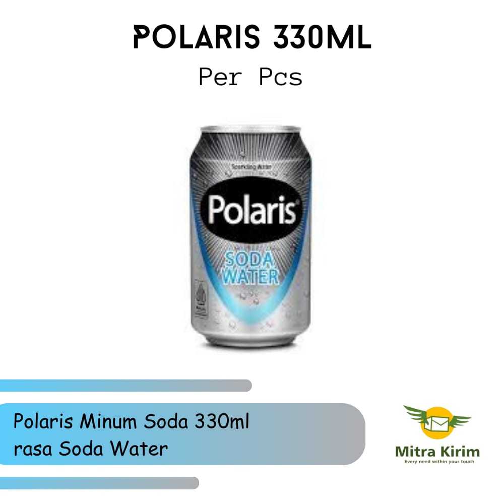 Jual Polaris 330ml Minuman Soda rasa Soda Water, Sarsaparila, Coffe ...