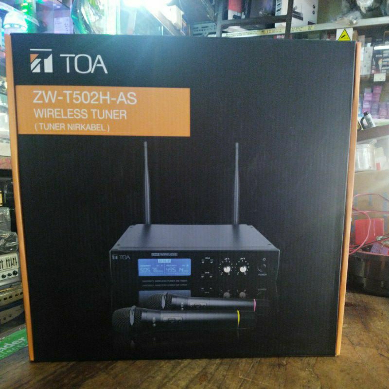 Jual microphone wireless TOA ORI ZW-T502H-AS | Shopee Indonesia
