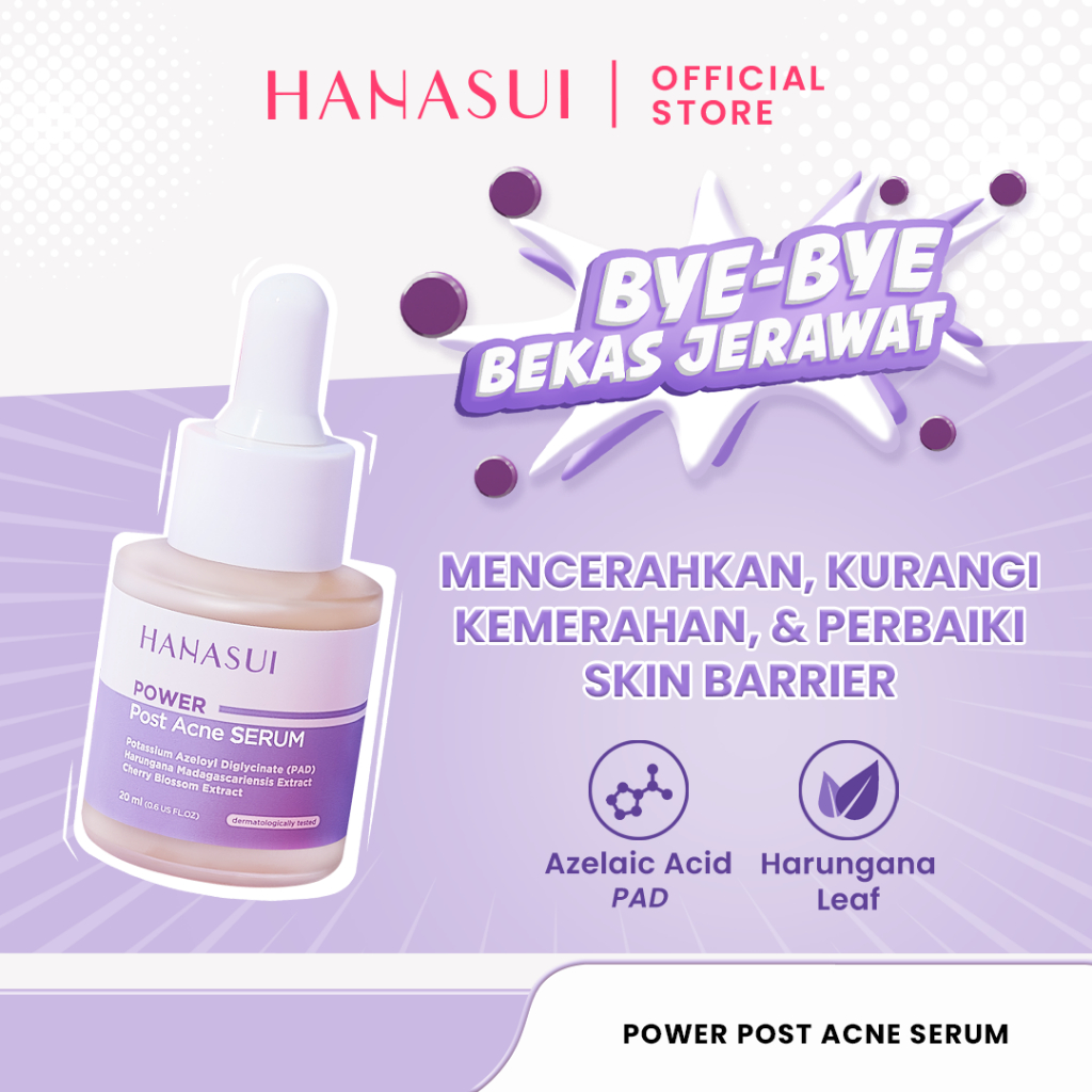 Jual Hanasui Power Post Acne Serum - Pudarkan Bekas Jerawat PIE & PIH ...