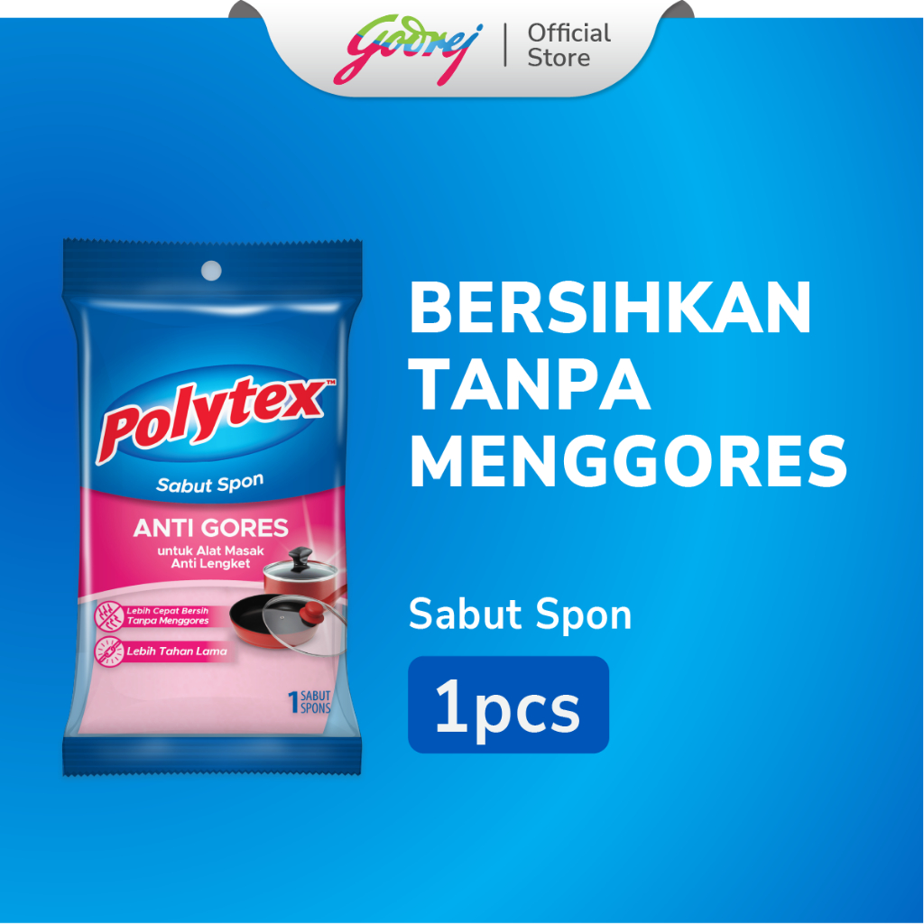 Jual Polytex Sabut Spon Anti Gores untuk Alat Masak Anti Lengket ...