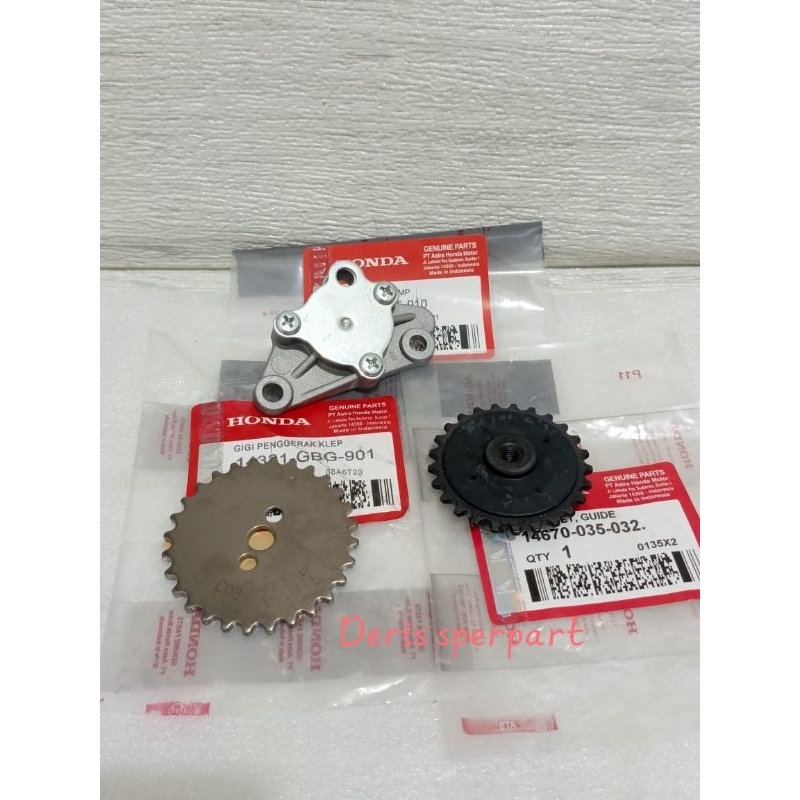 Jual Pompa oli set gigi pompa oli gigi sentrik Grand legenda supra fit new supra x lama revo ...