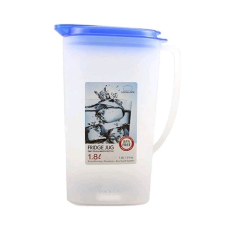Jual Lock And Lock Fridge Jug 1.8 L Biru | Shopee Indonesia