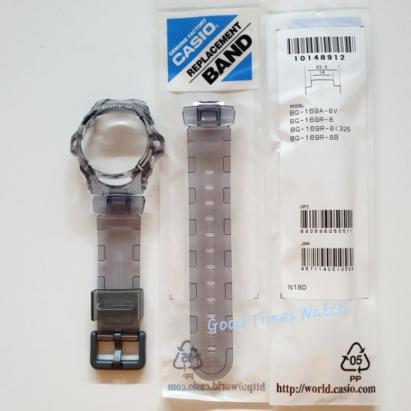 Jual PAKET BEZEL STRAP BABY-G BG-169A-8 BG 169A BG 169R FIT BG 169G ...