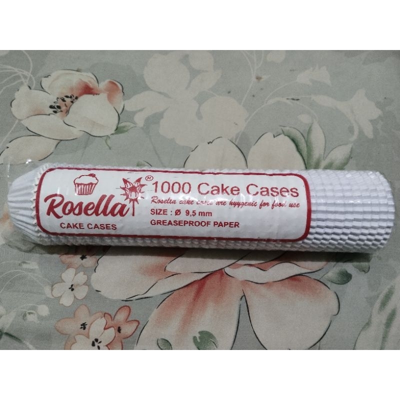 Jual Cup Kue Cake Case Putih Polos 9.5 isi 1000 per slop | Shopee Indonesia