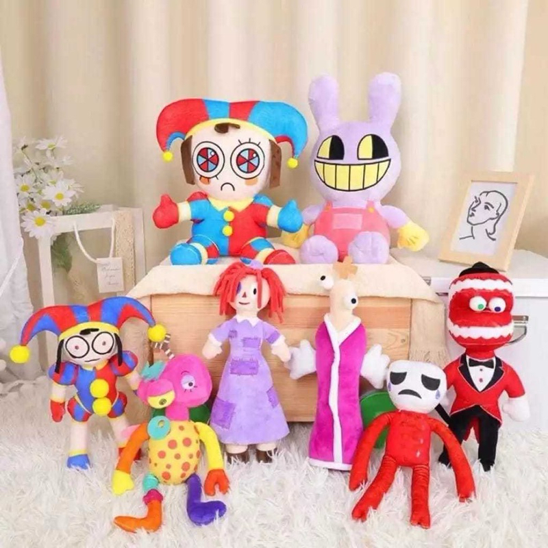 Jual Boneka terbaru Boneka pomni Jax digital circus/mainan pomni/boneka ...