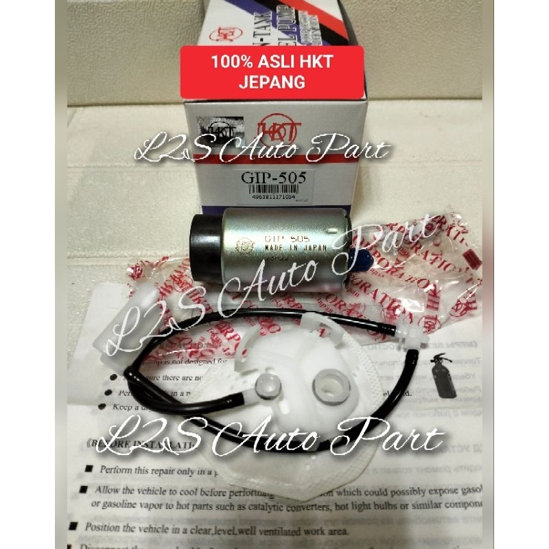 Jual FUEL PUMP POMPA BENSIN GIP-505 FORTUNER INNOVA 2TR HILUX ASLI HKT ...