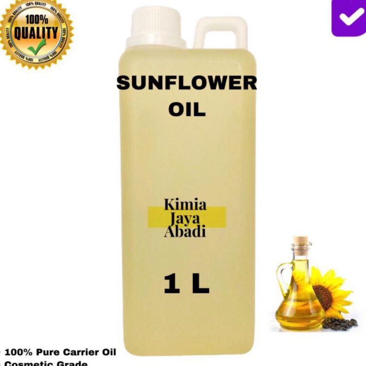 Jual KODE A5F9 Sunflower Oil 1 Liter Sunflower Oil Cosmetic Grade ...