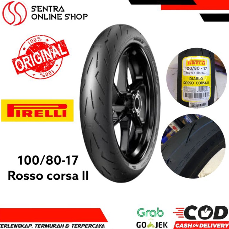 Jual Bagus Dipakai Ban Race Pirelli pireli firelli Diablo Rosso Corsa 2 1 8 17 | Shopee Indonesia