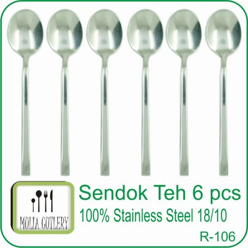Jual Sendok Teh Stainless 12 Pcs R-106 Sendok Kopi Sendok Teh Hotel ...