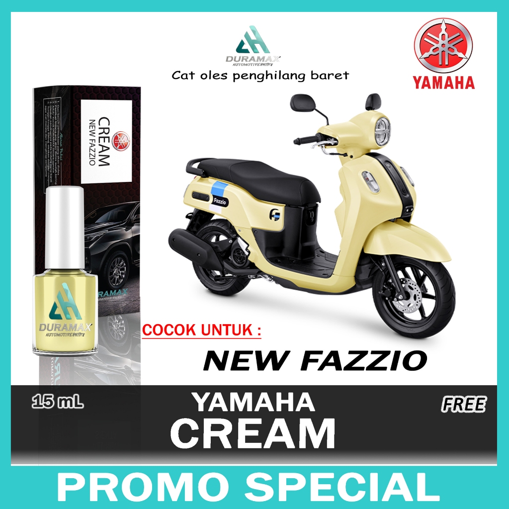 Jual CAT OLES PENGHILANG BARET MOTOR YELLOW YAMAHA ALL NEW FAZZIO ...
