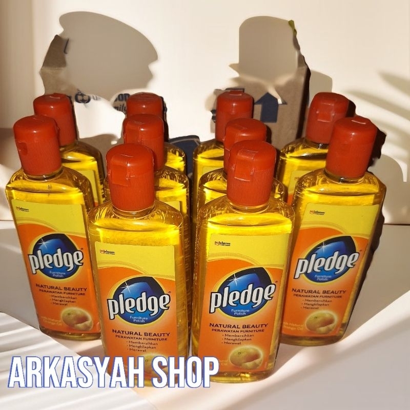 Jual PLEDGE FURNITURE POLISH OIL 170ML 10 BOTOL(PEMBERSIH FURNITURE ...