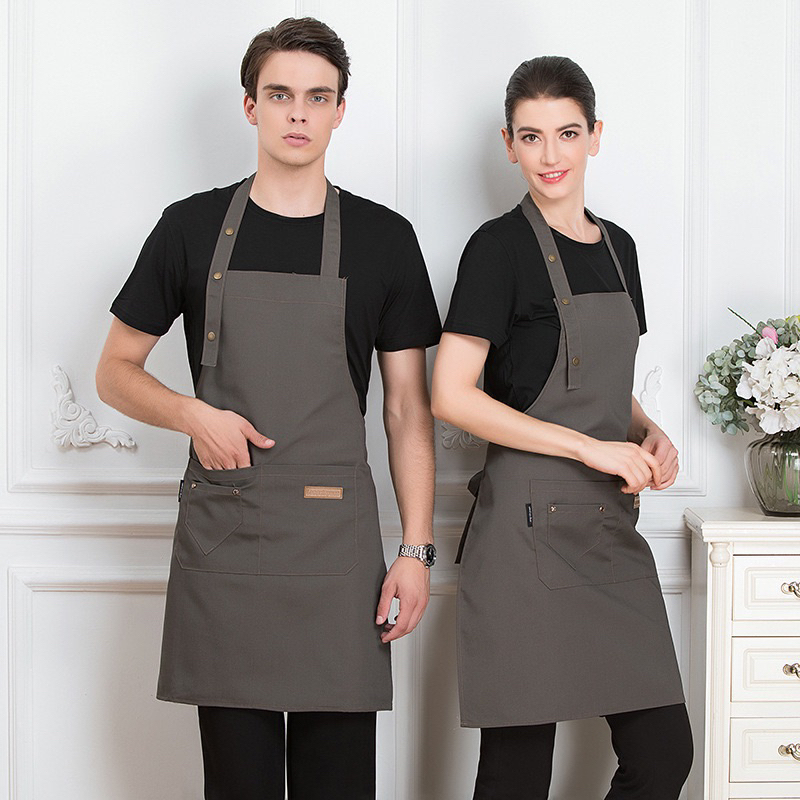 Jual Apron Celemek Barista Korean Style Pria Wanita Apron Barista ...