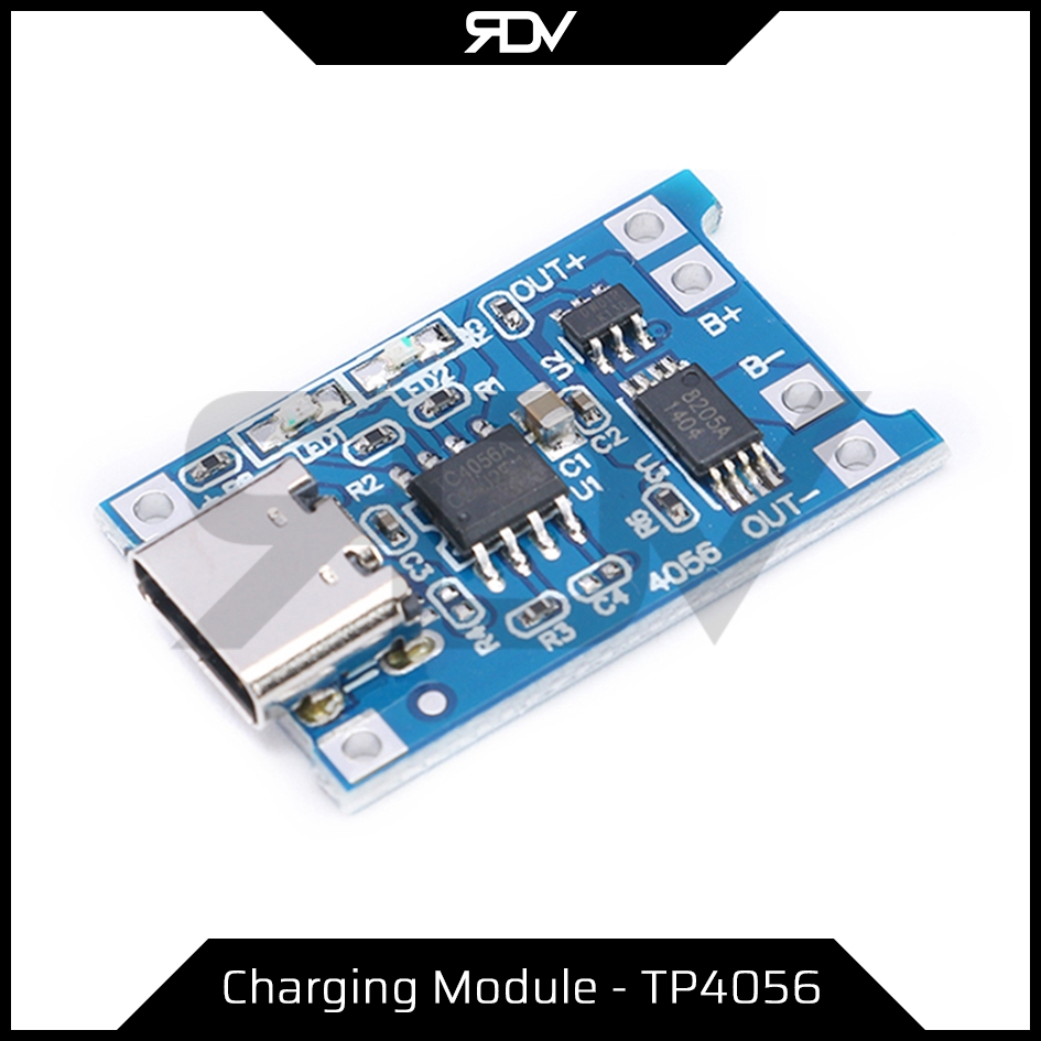 Jual Module Charging TP4056 + Proteksi USB Type-C | Shopee Indonesia