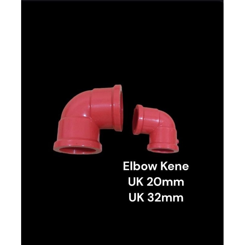 Jual Elbow Knee | Keni | Pipe U - Pvc By 3 Pawns | Elbow Merah | Shopee ...