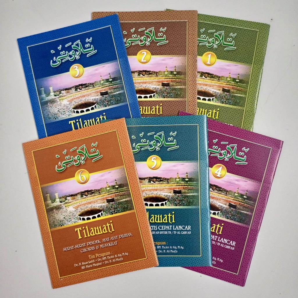 Jual BUKU METODE TILAWATI JILID 1 SAMPAI 6 | Shopee Indonesia
