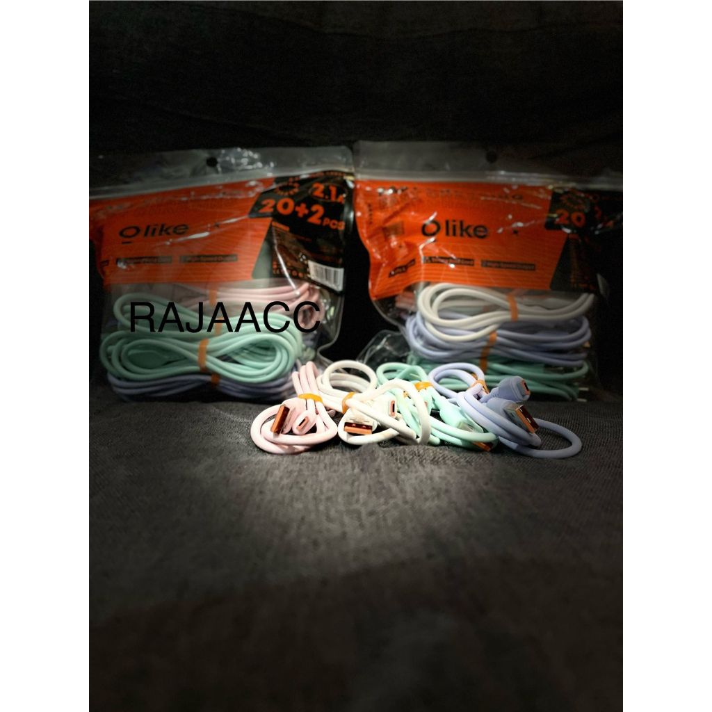 Jual BEST PROMO Kabel Data Olike D306 1 PACK isi 22pcs Usb Micro D306M ...
