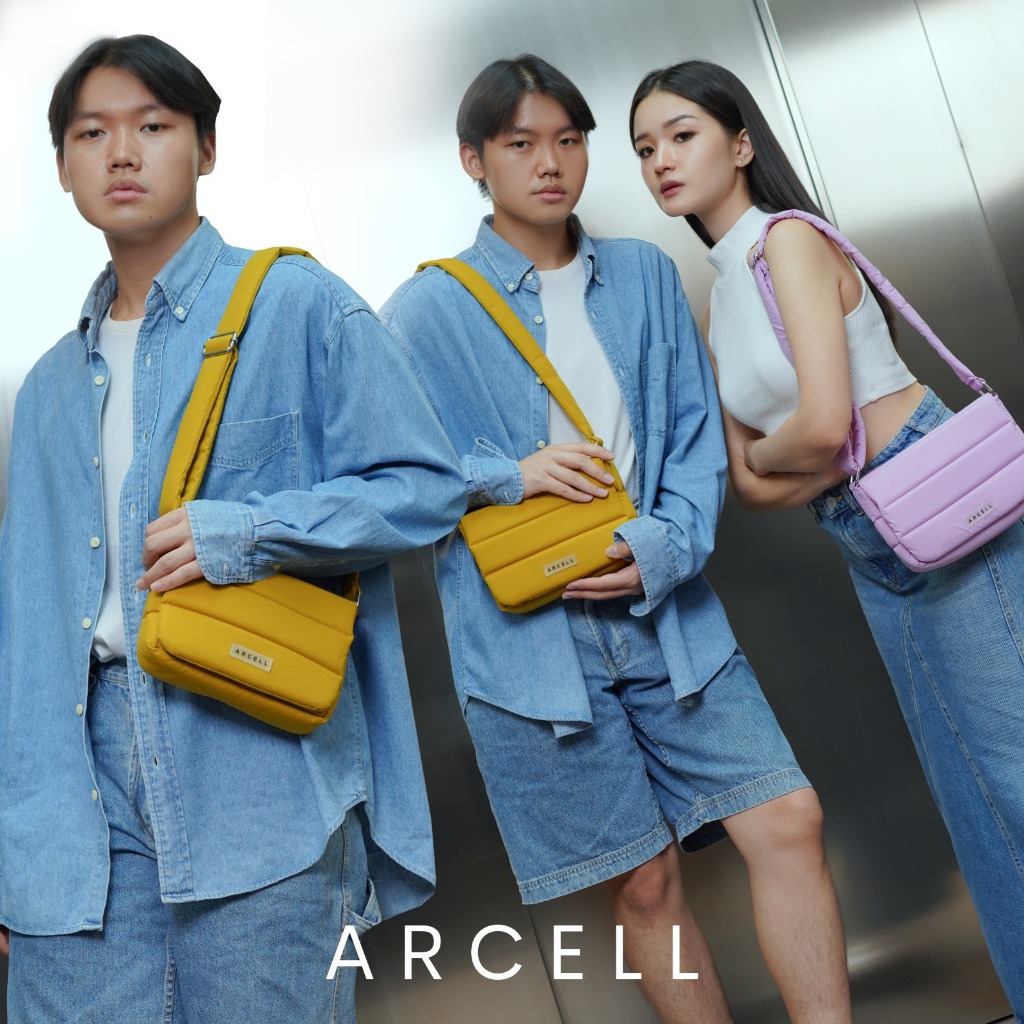 Jual ARCELL - PUFFY VILOVE BAG | MULTIFUNGSI (SLING / SHOULDER BAG ...