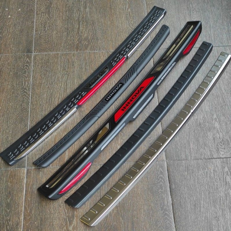 Jual sill plate silplate BELAKANG pintu bagasi toyota inova innova reborn 2016 sampai 2025 2024 ...
