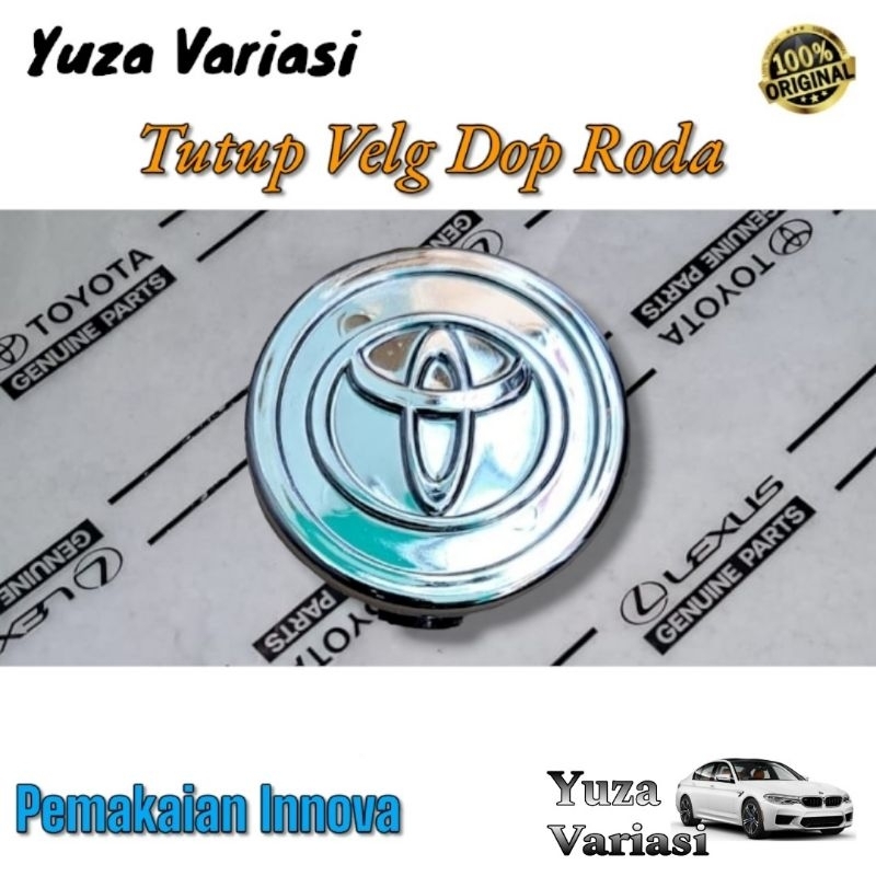 Jual dop roda tutup velg as roda innova 2005-2015 original // dop roda ...