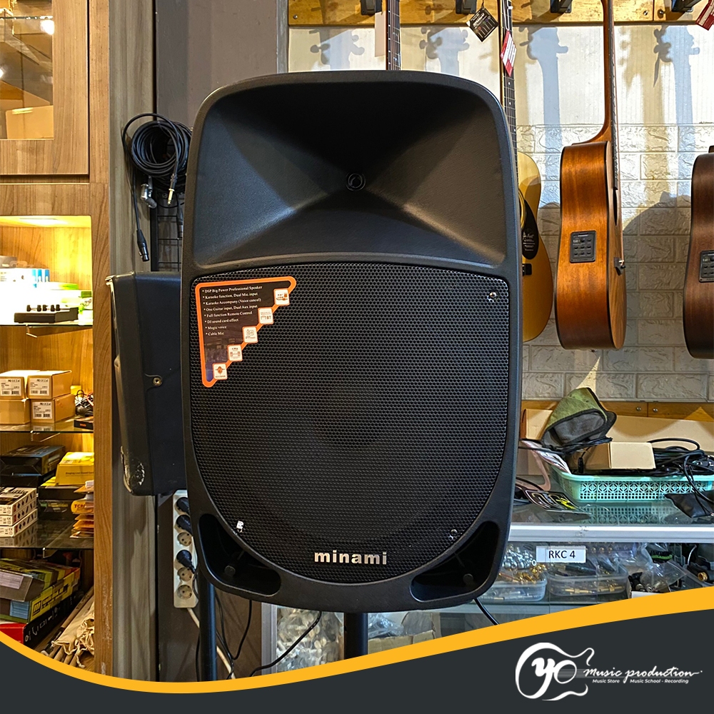 Jual Speaker Sound System Aktif + Pasif 15 Inch MINAMI PARTYBOX 500 ...