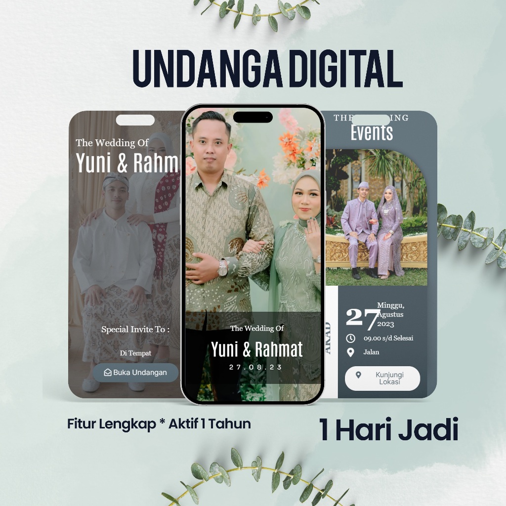 Jual UNDANGAN DIGITAL WEBSITE SPESIAL VIP | UNDANGAN ONLINE DIGITAL WEB ...