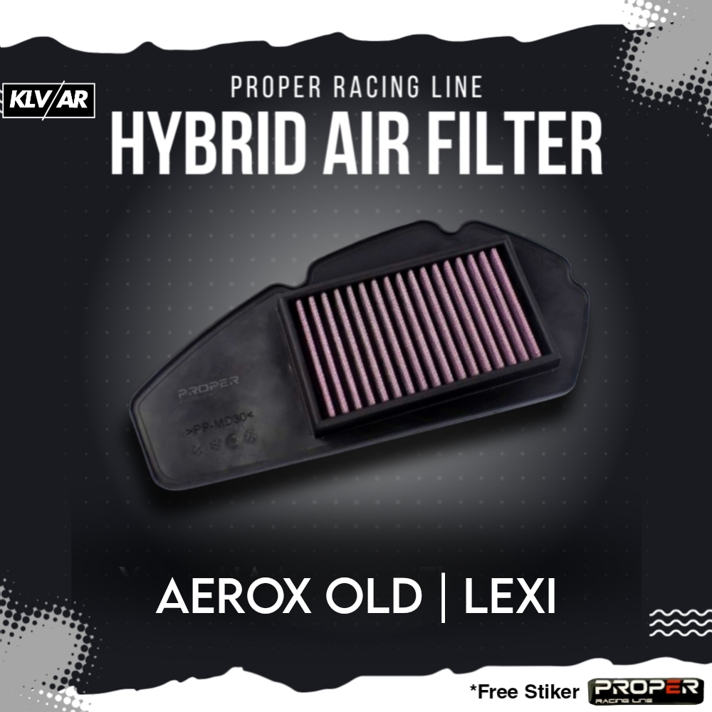 Jual Proper Racing Line Air Filter Saringan Udara Lexi Old Aerox 155 ...