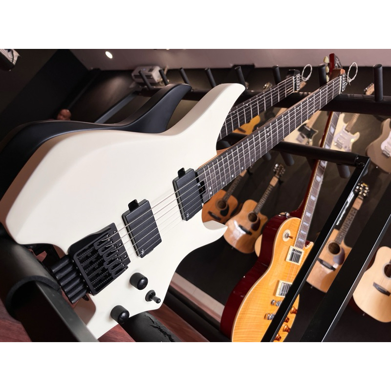 Jual HEX N400 Headless Guitar White + BONUS GIGBAG | Shopee Indonesia