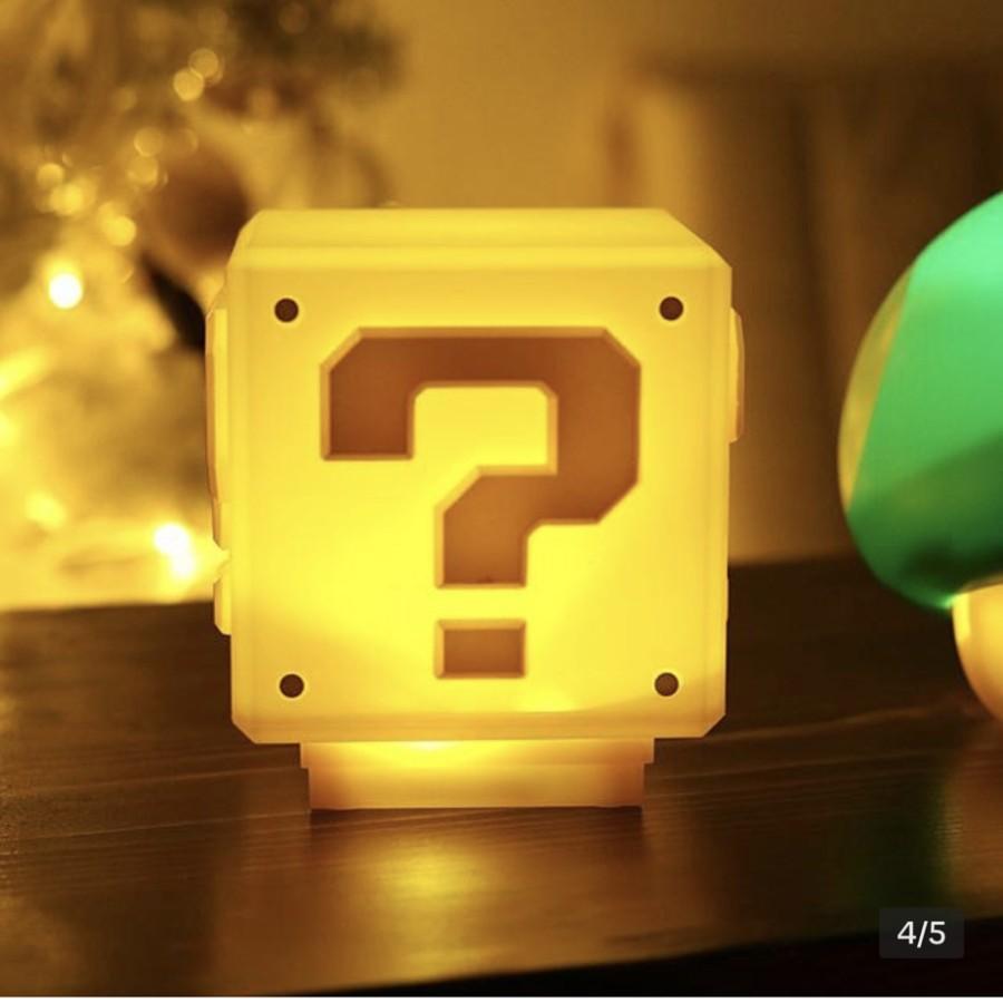 Jual Action Figure Mistery Box Lampu Mario Bros Night Light Sound Box ...