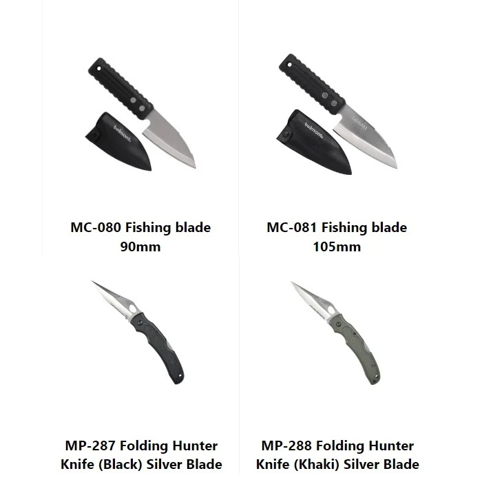Jual Belmont Fishing Deba Knife / Folding Hunter Knife Pisau Fillet ...