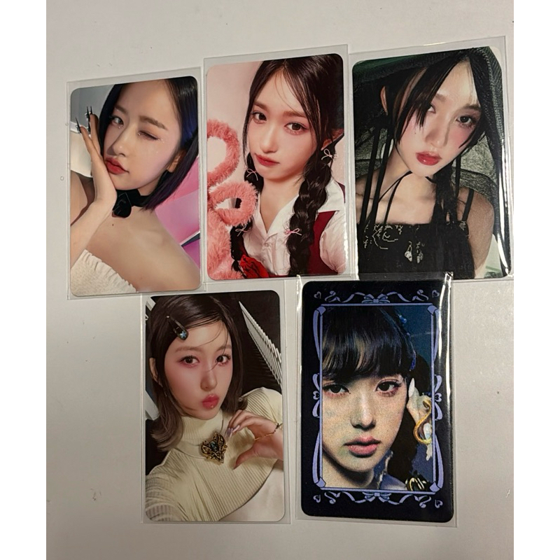 Jual (ready) IVE SWITCH OFFICIAL PHOTOCARDS ive loved photocards ive off ive switch photocard ...