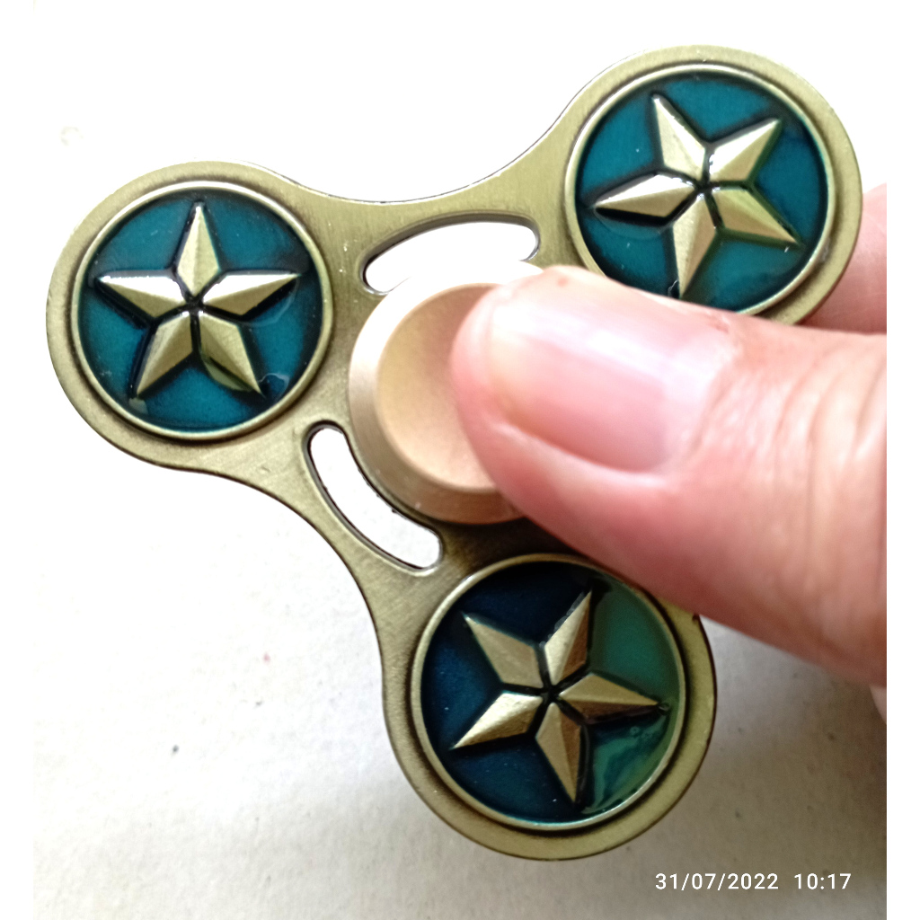 Jual Fidget Spinner New Arrival 1 2025 (bahan dari Besi/Metal) | Shopee ...