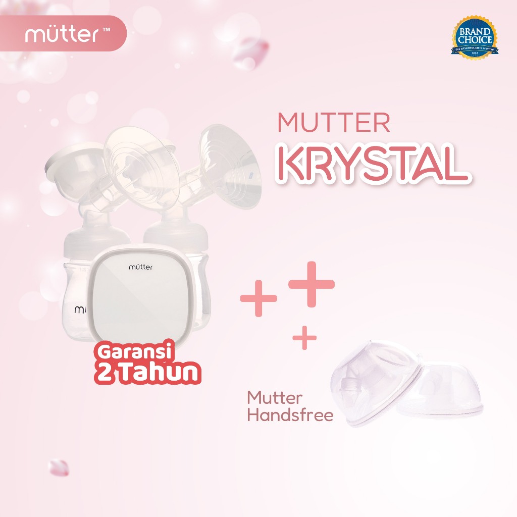 Jual Mutter Krystal Pompa Asi Elektrik + Mutter Handsfree Collection ...
