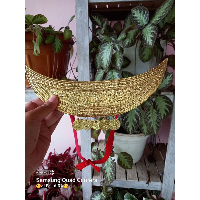 Jual mahkota bulan sabit adat NTT//aksesoris pengantin adat NTT ...