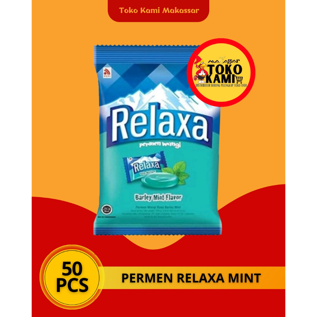 Jual Relaxa permen rasa barley mint 50 pcs | Shopee Indonesia