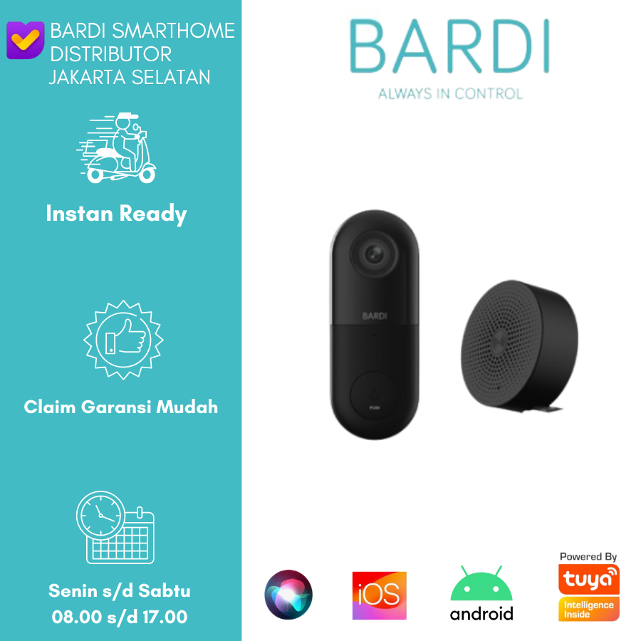 Jual BARDI Smart Wireless Door Bell Camera With Chime | Shopee Indonesia