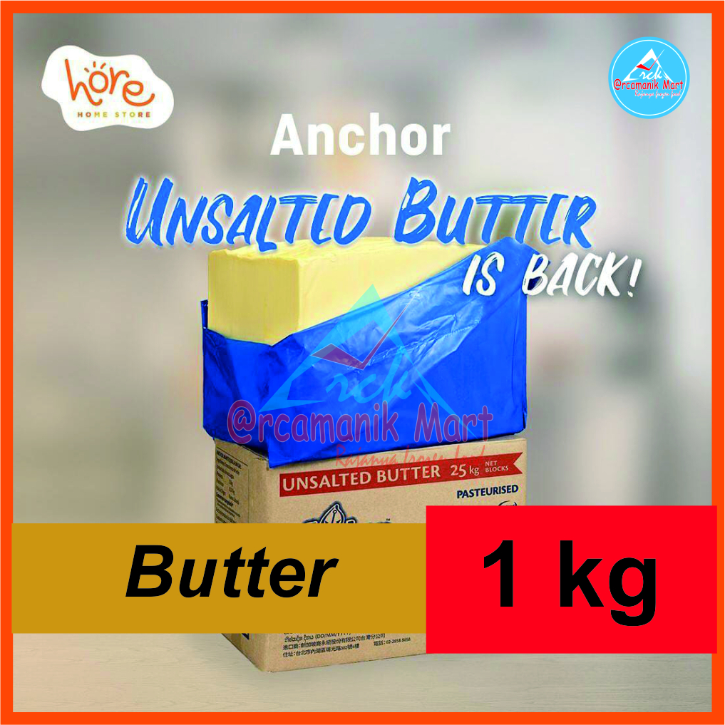Jual butter/buter/unsalted butter | Shopee Indonesia