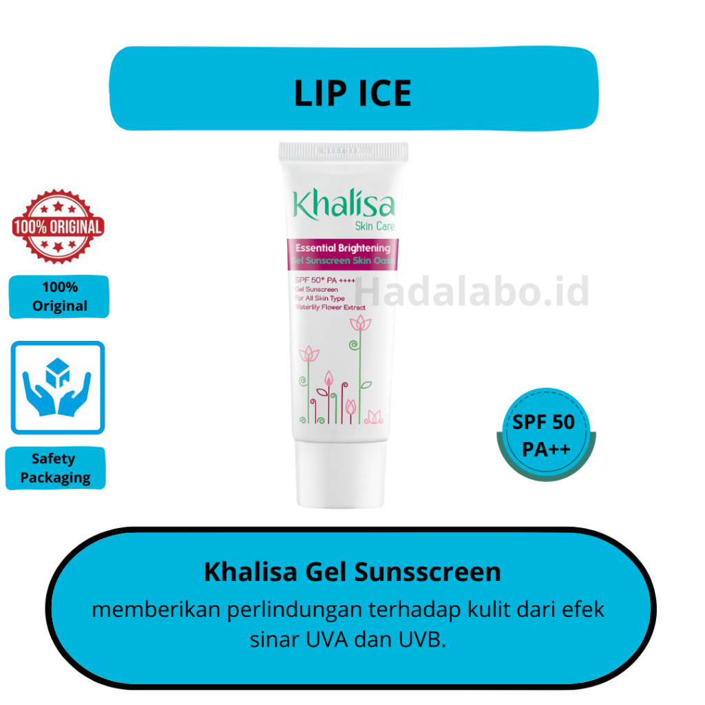 Jual Khalisa Gel Sunsscreen 40gr | Shopee Indonesia
