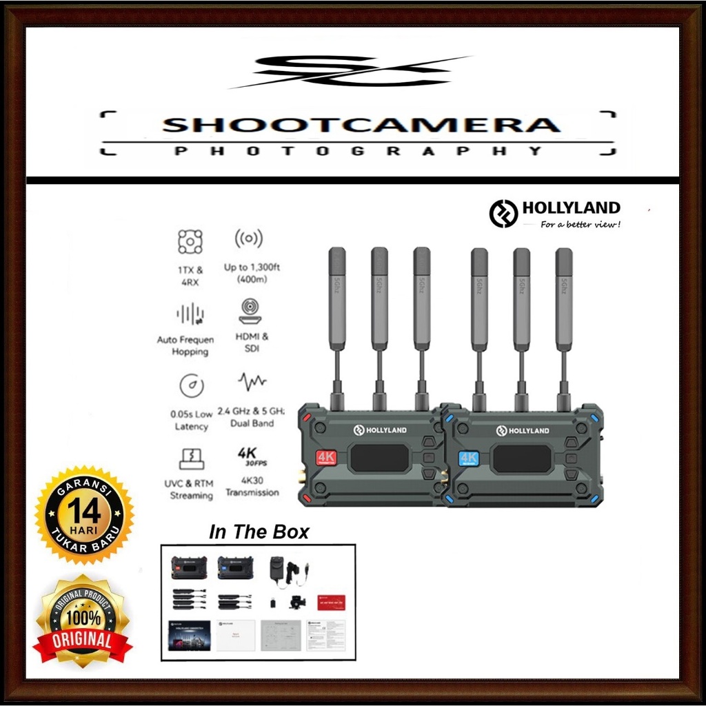 Jual HOLLYLAND PYRO S 4K HDMI WIRELESS VIDEO TRANSMISSION SYSTEM ...