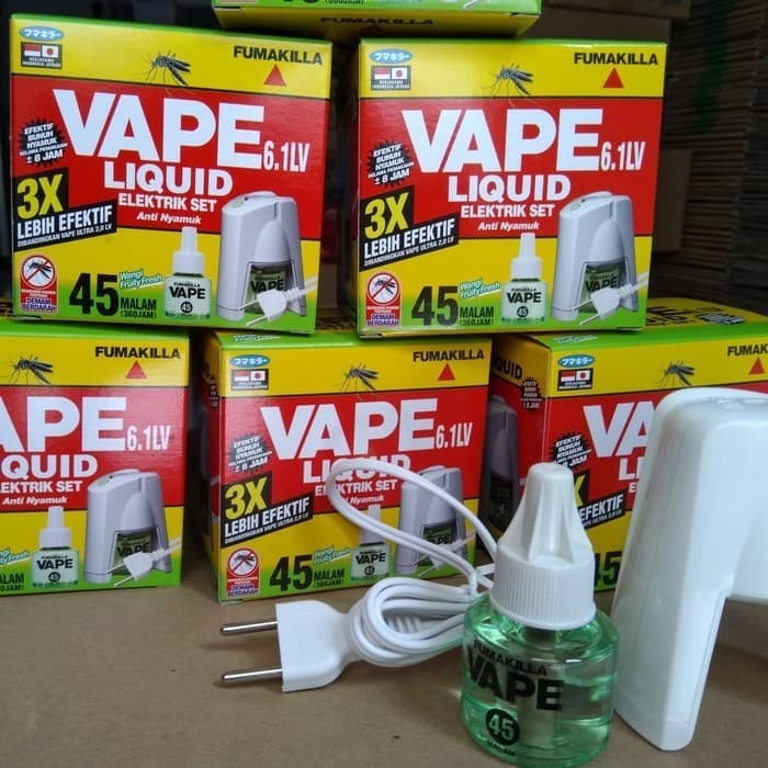 Jual FUMAKILLA VAPE Alat Elektrik Liquid SET Alat Plus Reffil 45Malam ...