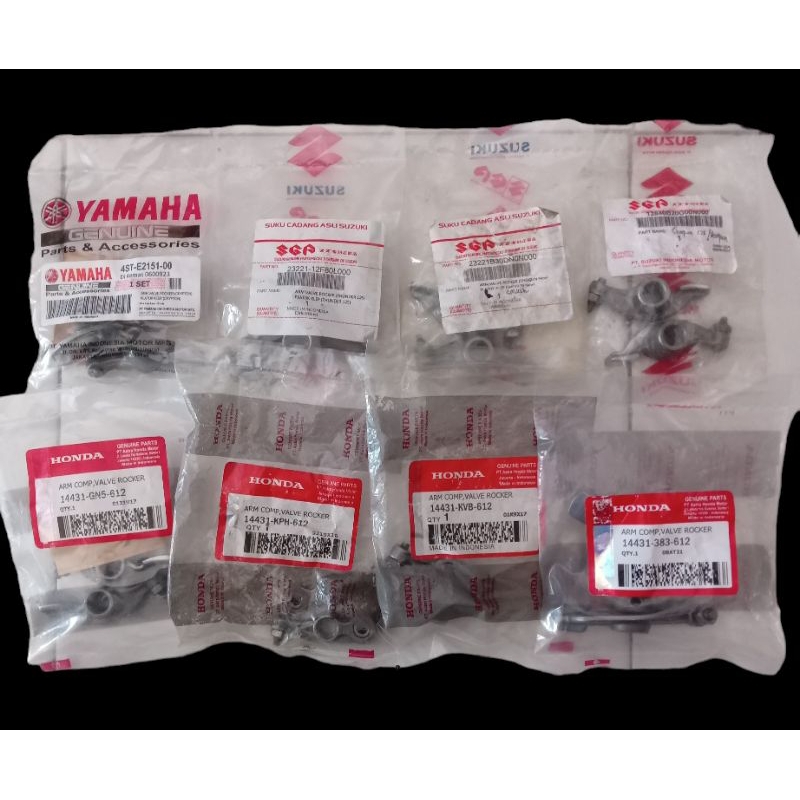 Jual Temlar Arm Comp Valve Rocker Set Suzuki Smash Shogun New 125 ...
