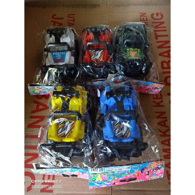 Jual Mainan Anak Mobil Mobilan Jeep Offroad Kantong | Shopee Indonesia