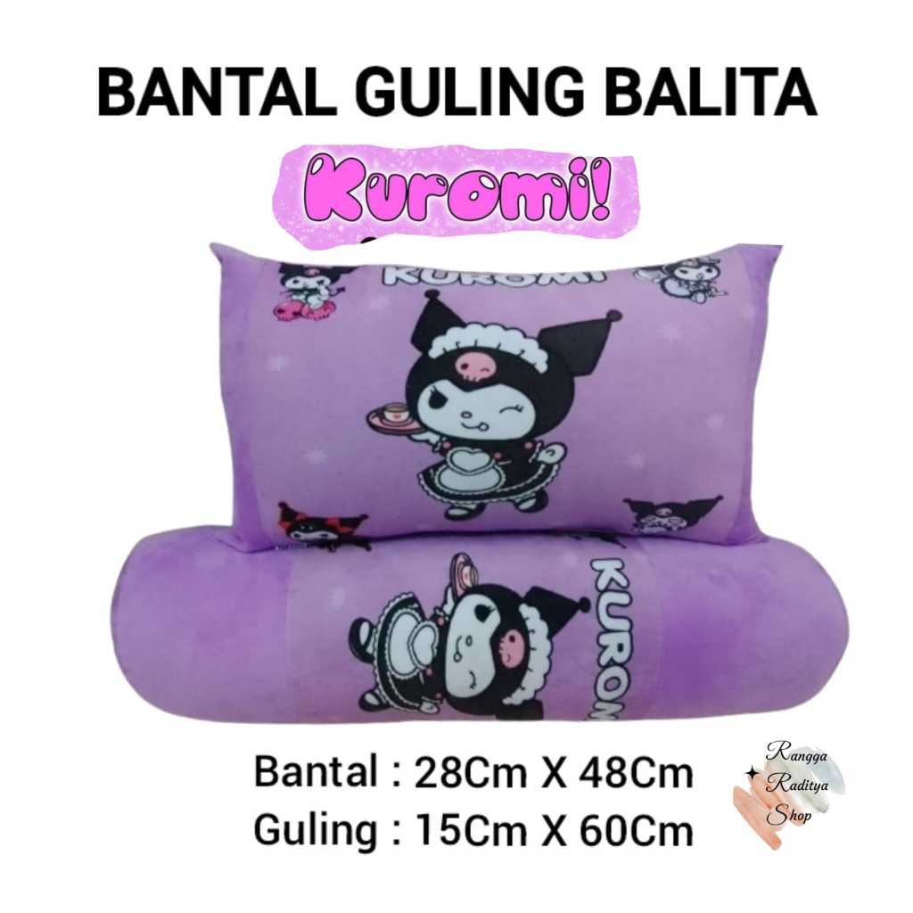 Jual Bantal guling anak Sanrio Kuromi My melodi,cinnamorrol /bahan ...