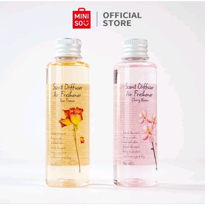 Jual COD Refill Diffuser Miniso Isi Ulang Pengharum Ruangan Cairan Isi ...