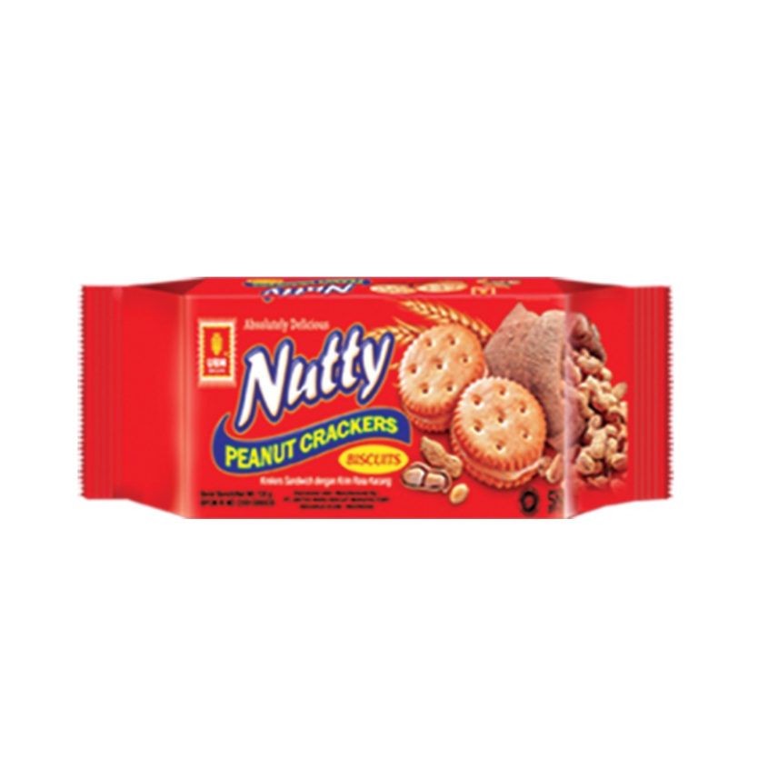 Jual Snack Biskuit UBM Biscuits Nutty Peanut Crackers 135gr | Shopee ...