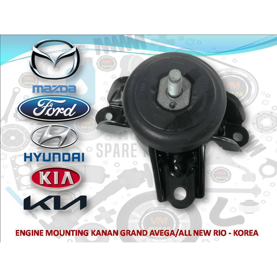 Jual Engine Mounting Kanan Grand Avega/All New Rio - KOREA | Shopee ...