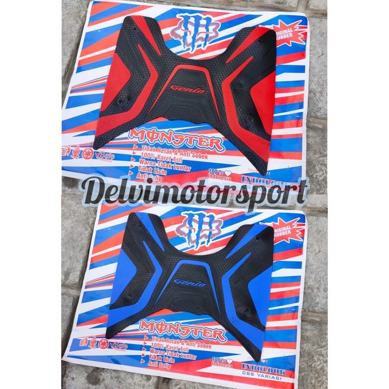 Jual KARPET PINJAKAN KAKI ALAS MOTOR MONSTER GENIO HONDA GENIO NEW ...